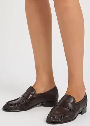 THE ROW Soft Leather Loafers
