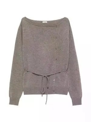 ST. AGNI Long-sleeves Cardigan - Neutrals