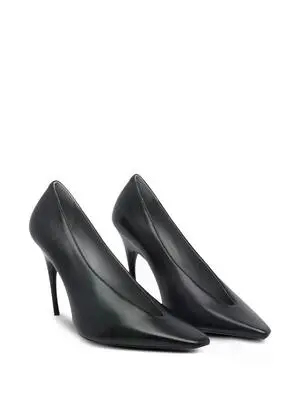 Balenciaga 105mm Duchesse Leather Pumps