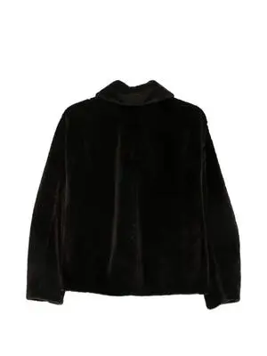 MANZONI 24 Shearling-finish Spread-collar Jacket - Brown