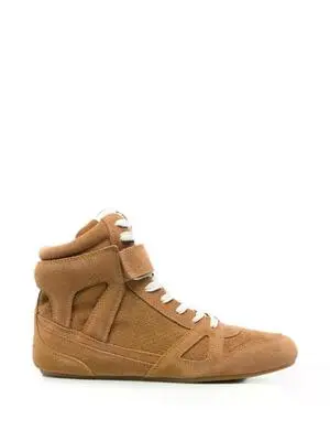 MARANT Perforated Touch-strap Sneakers - Brown