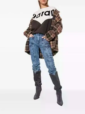 MARANT ETOILE Huston Logo-print Hoodie