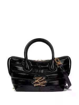 Karl Lagerfeld K/autograph Quilted Top Handle Bag