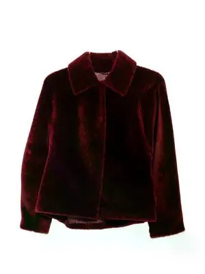 MANZONI 24 Shearling Jacket - Red