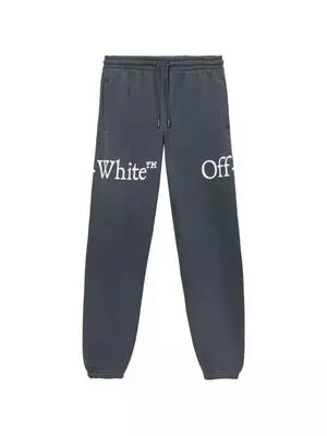 Off-White Bookish Scarf Cuffed Sweatpants