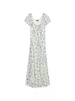 Ralph Lauren Floral-print Maxi Dress - White