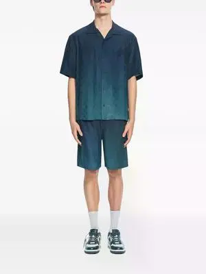 Off-White Arrow Monogram Jacquard Bowling Shirt