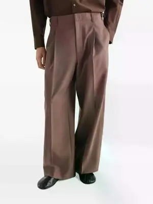 LEMAIRE Single-pleat Tailored Wide-leg Pants