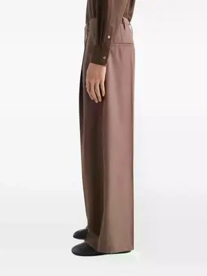 LEMAIRE Single-pleat Tailored Wide-leg Pants