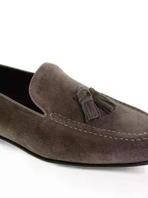 Corneliani Tassel-detail Suede Loafers