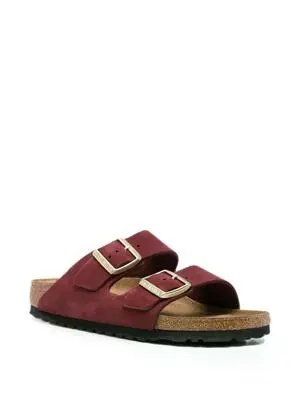 BIRKENSTOCK Birkenstock Arizona Buckle-Fastening Sandals Red