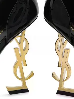 Saint Laurent Opyum Logo-heel Sandals