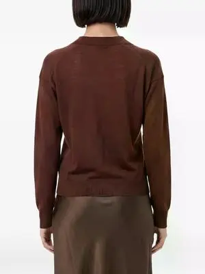 Soeur V-neck Long-sleeve Sweater