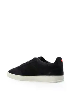 Kiton Lace-up Leather Sneakers