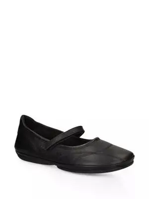 Camper Right Nina Touch-strap Ballet Flats - Black