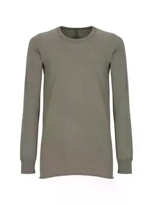 Rick Owens Raw-cut Long-sleeve Sweater - Grey