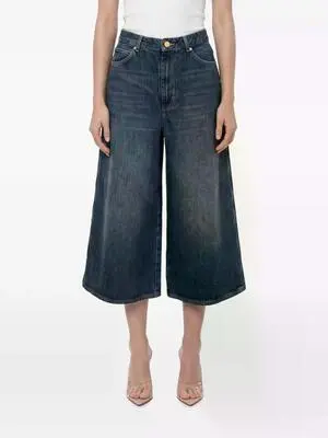 Soeur Faded Wide-leg Shorts