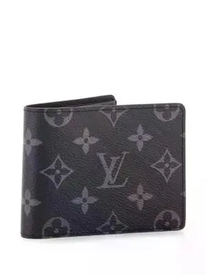 LOUIS VUITTON Slender Wallet Monogram Eclipse Canvas Small Wallets