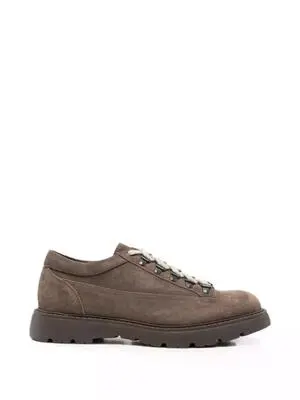 DOUCAL'S Lace-up Suede Boots - Brown