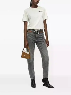 Karl Lagerfeld Patchwork Jeans For Women
