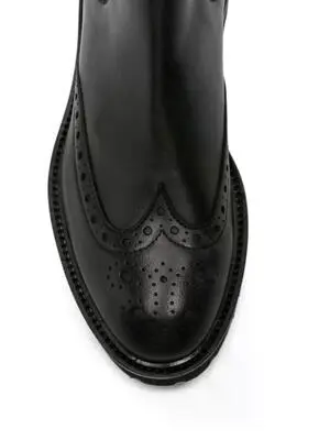 DOUCAL'S Brogue-detail Chelsea Boots