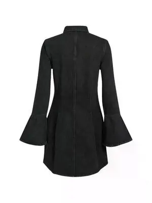 Karl Lagerfeld Denim Dress With Flared Sleeves