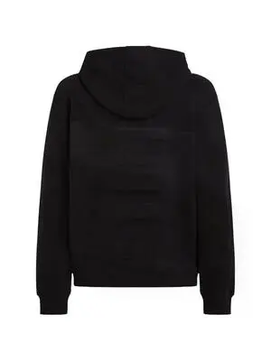 Karl Lagerfeld Waffle Zip-up Hoodie