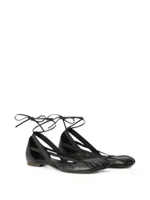 LEMAIRE Flat Pedille Ballerinas In Goat Leather