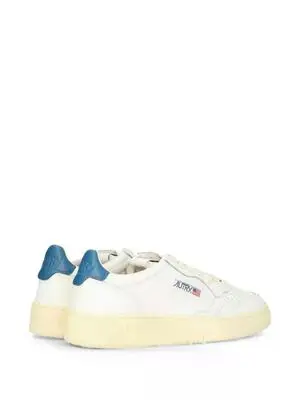 AUTRY Medalist Low Leather Sneakers - White