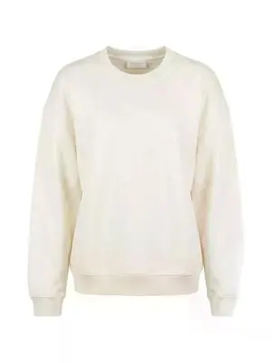 DONDUP Logo-embroidered Sweatshirt - Neutrals