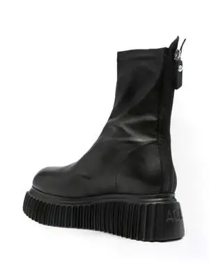 Agl Platform-heel Ankle Boots