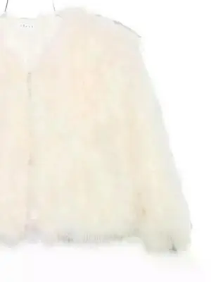 LISKA Feather-embellished Jacket