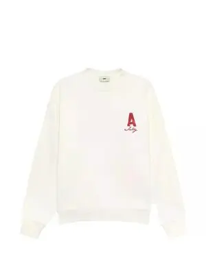 AUTRY Heritage Sweatshirt With Washed Effect - Neutrals