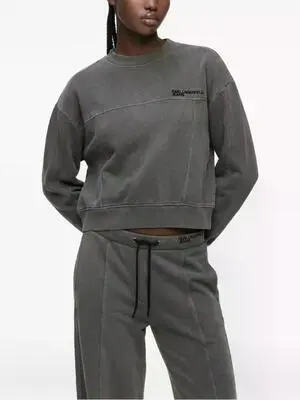 Karl Lagerfeld Boxy Washed Sweatshirt