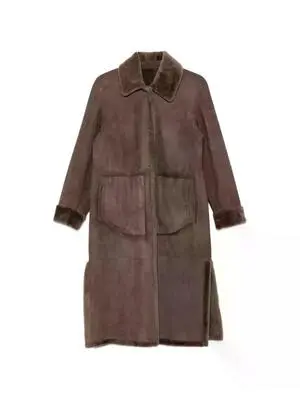 MANZONI 24 Long-sleeves Coat - Brown