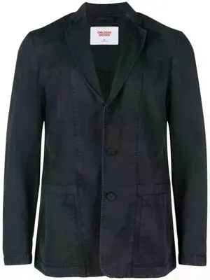 Orlebar Brown Single-breasted Linen-cotton Blazer - Blue
