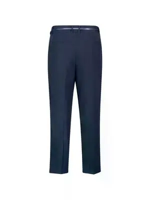 BETTY BARCLAY Belted Pleated Trousers