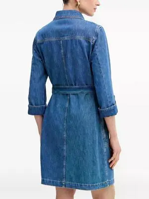 Luisa Spagnoli Belted Mini Dress