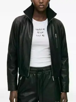 Karl Lagerfeld X Pietro Terzini Zip-up Jacket - Black