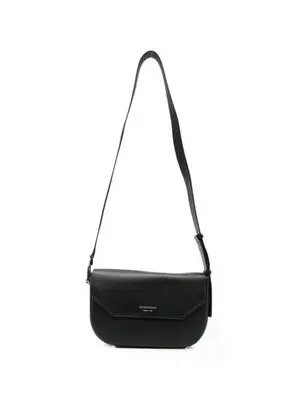 Emporio Armani 1981 Leather Cross Body Bag - Black