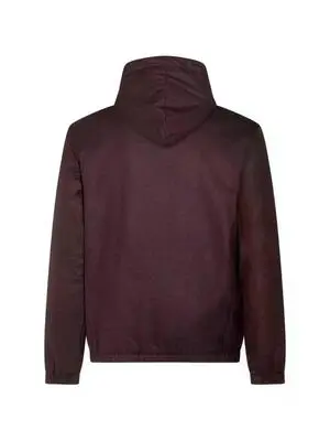 Marco Pescarolo Hooded Zip-up Jacket - Red