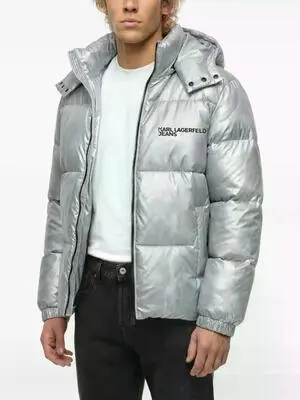 Karl Lagerfeld Regular Shiny Puffer Jacket