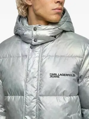 Karl Lagerfeld Regular Shiny Puffer Jacket