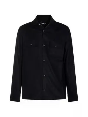 Marco Pescarolo Button-up Flap-pocket Jacket - Blue