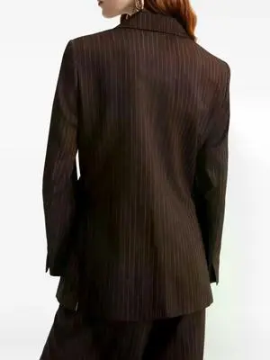 Marella Pinstripe-pattern Single-breasted Blazer