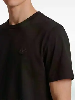 Moncler Double Leather Logo Cotton T-shirt