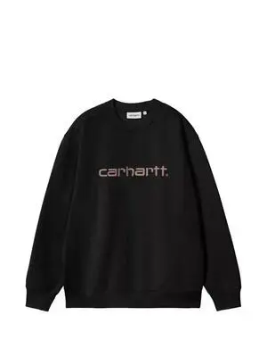 Carhartt Work In Progress Logo-embroidered Sweatshirt - Black