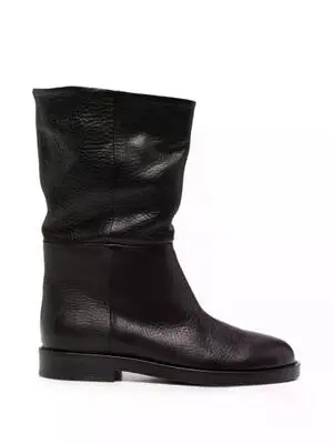 Agl Zenit Grained Leather Boots