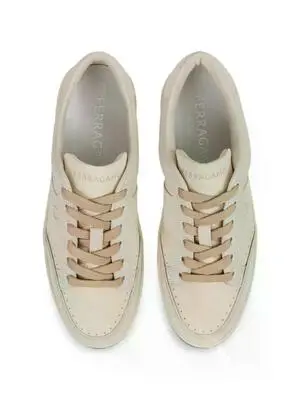 FERRAGAMO Low-top Sneakers With Signature