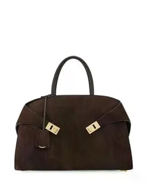 FERRAGAMO Hug Handbag - Brown
